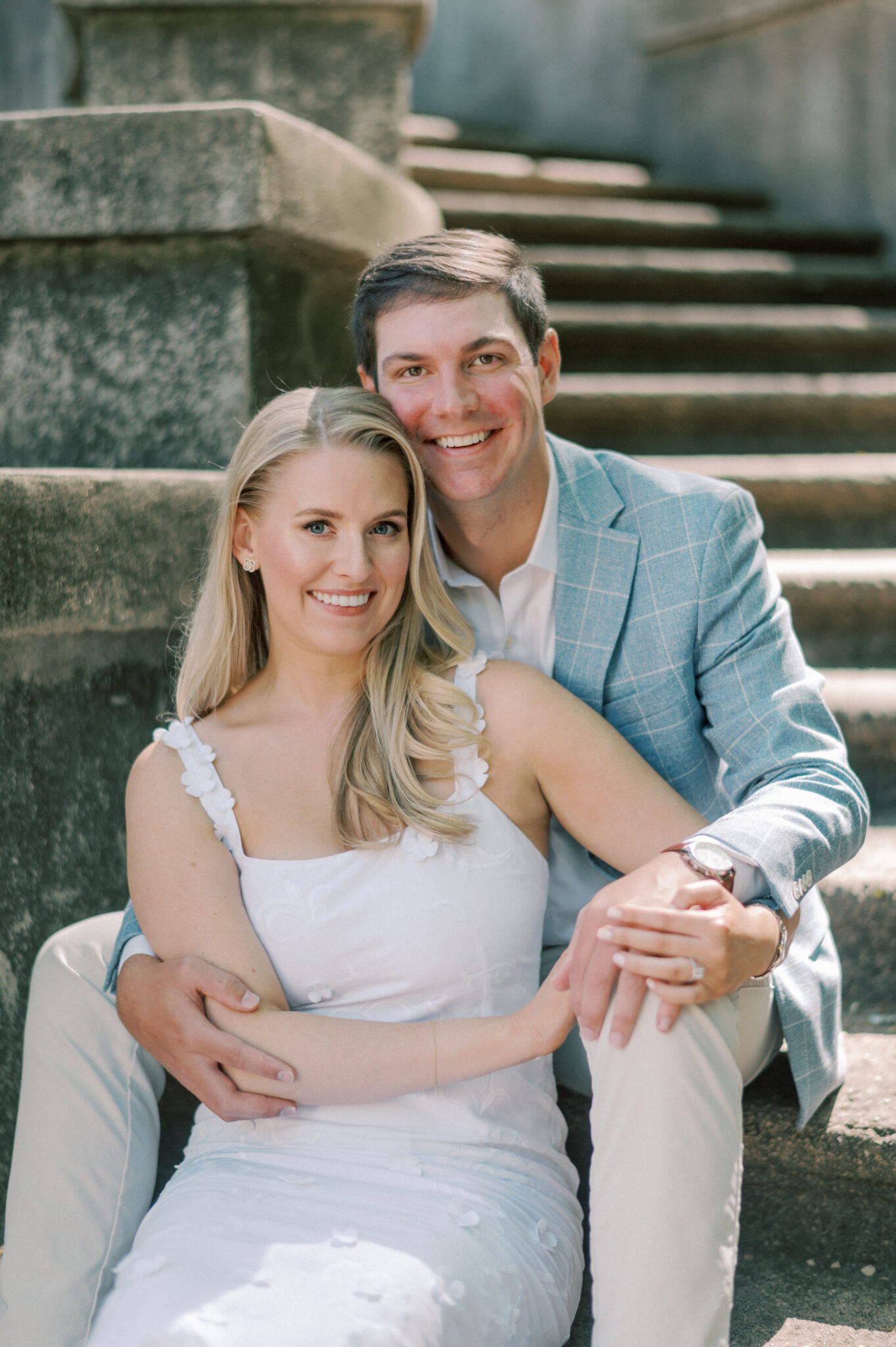 Autumn + Cole / Swan House Engagement | Hannah Miller Photography